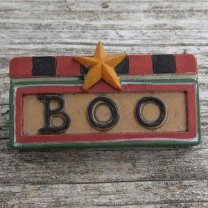 Jewelry | Halloween Boo Brooch Pin Autumn Fall Spooky | Poshmark